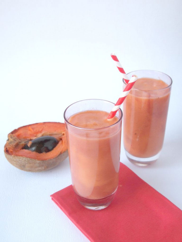 Mamey (or Lucuma) Smoothie | PERU DELIGHTS